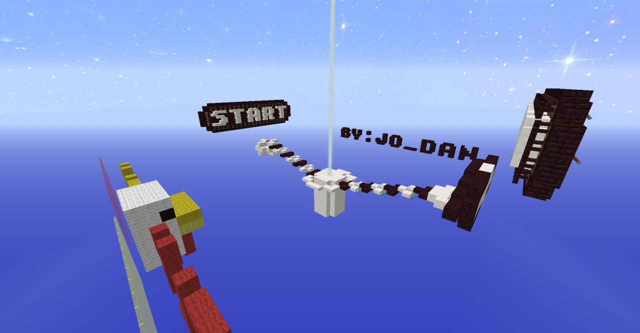 Fly, Chicken, Fly! Minecraft Map
