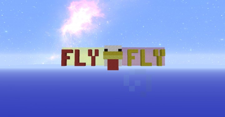 Fly, Chicken, Fly! Minecraft Map