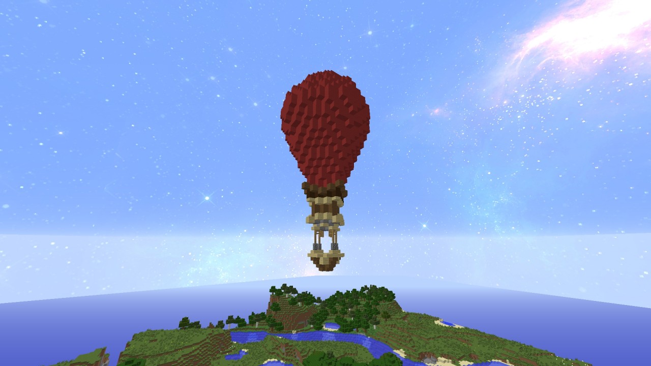 >>HOT AIR BALLOON Minecraft Map