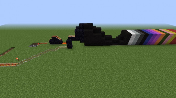 Mini Roller-coaster Minecraft Map