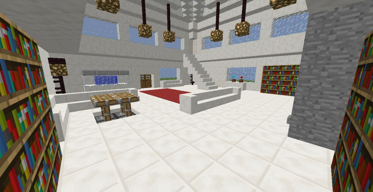 Modern Lounge Minecraft Map