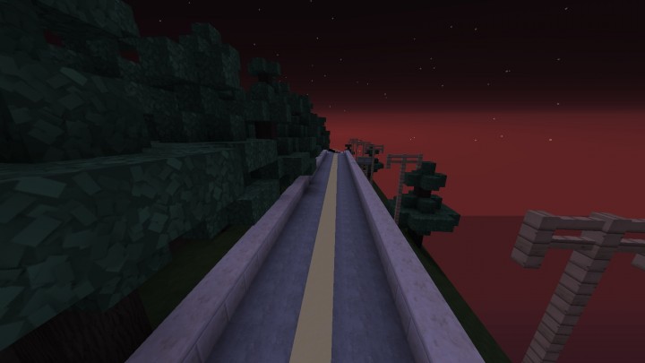 NFS Carbon's Lookout Point Redone in Minecraft. Minecraft Map