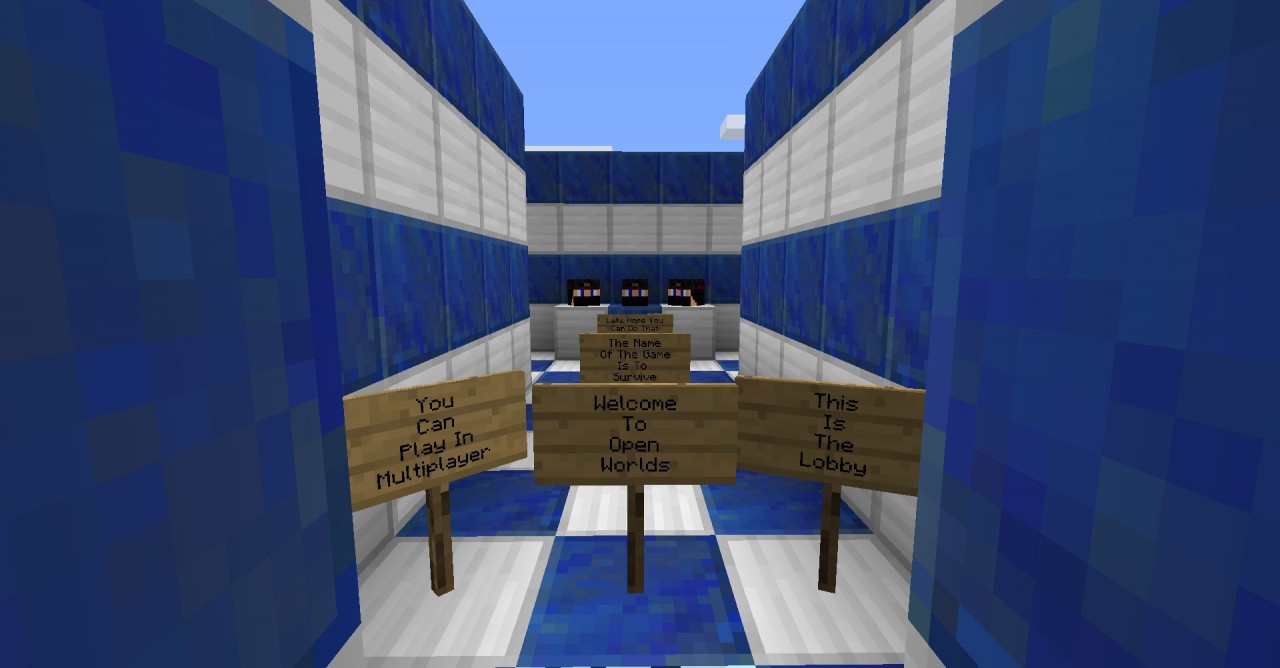 Open Worlds Adventure Map Minecraft Map