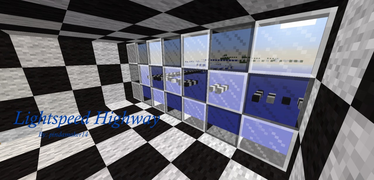 Lightspeed Highway Minecraft Map