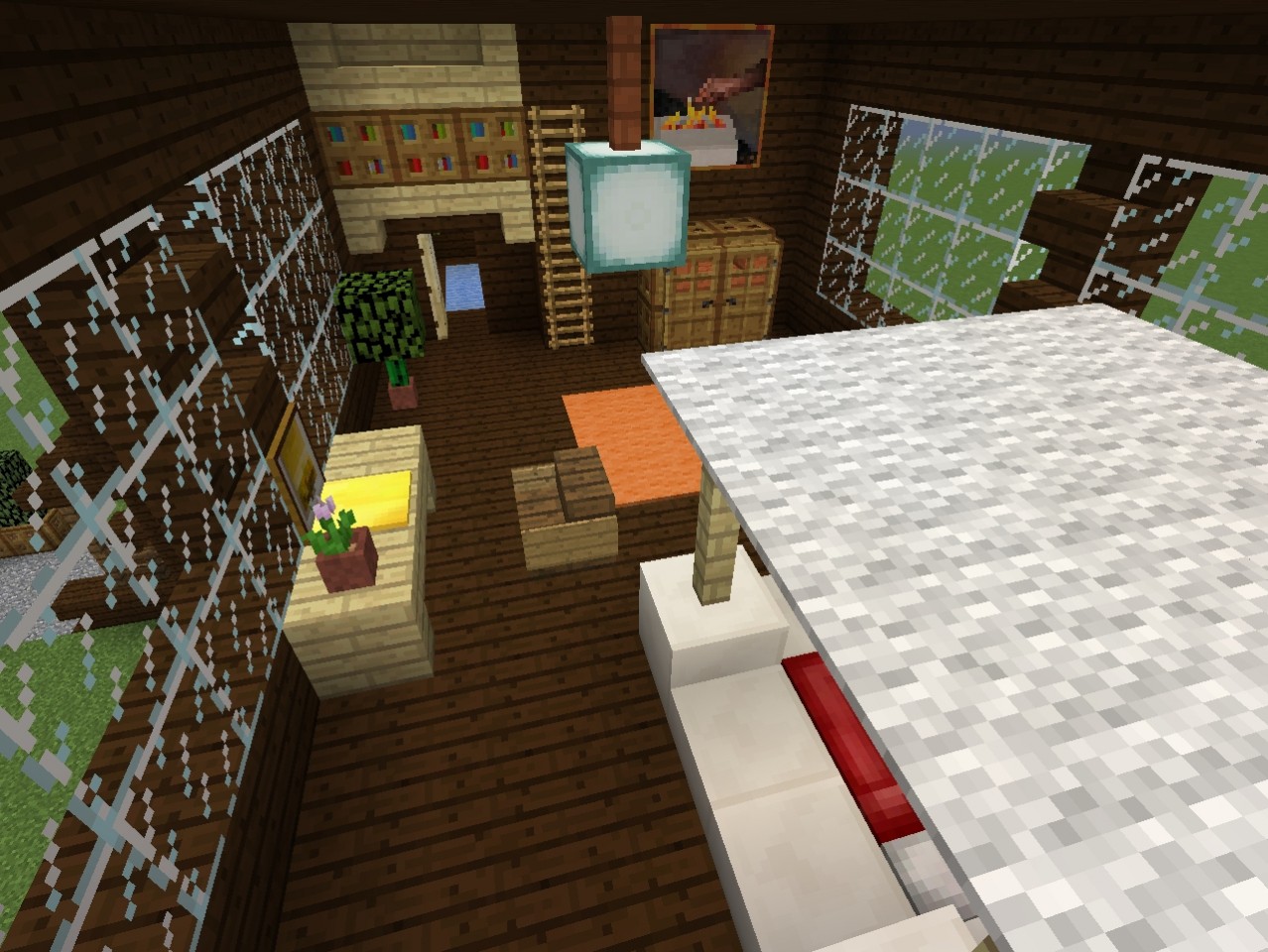 High-class house Minecraft Map