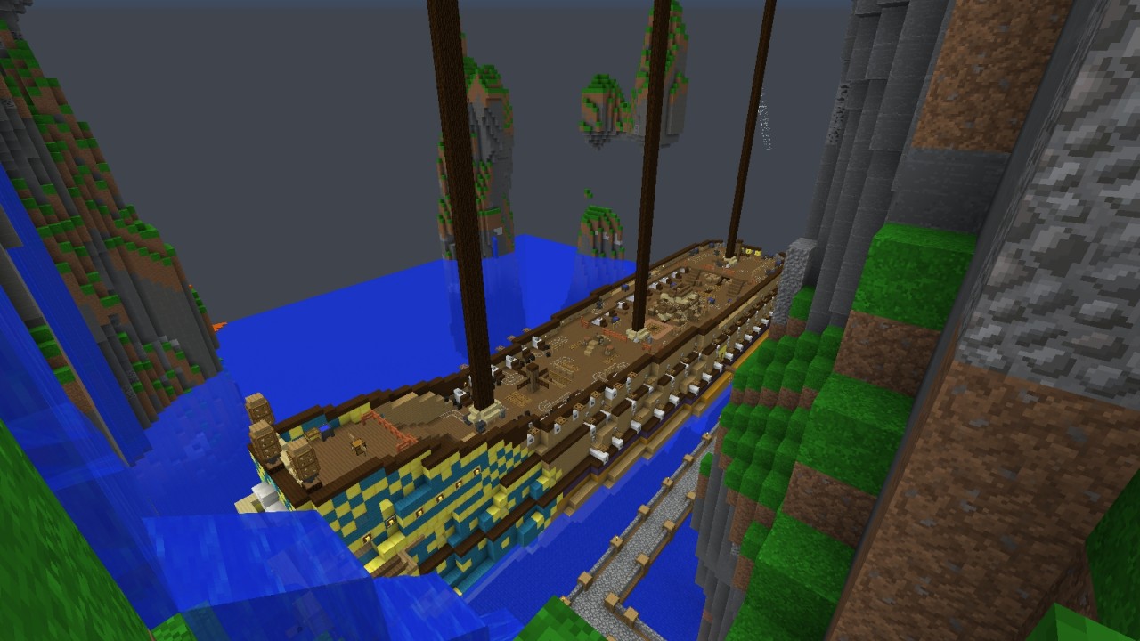 Custom Ship Minecraft Map