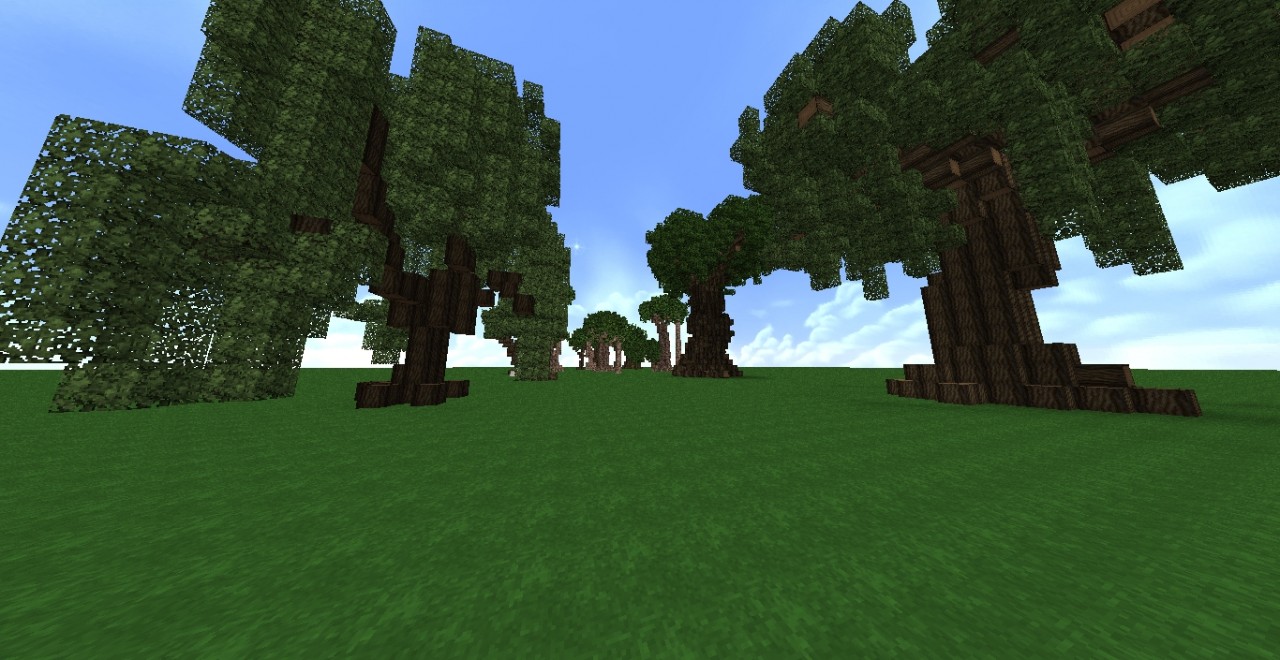 Arbres / Trees Minecraft Map