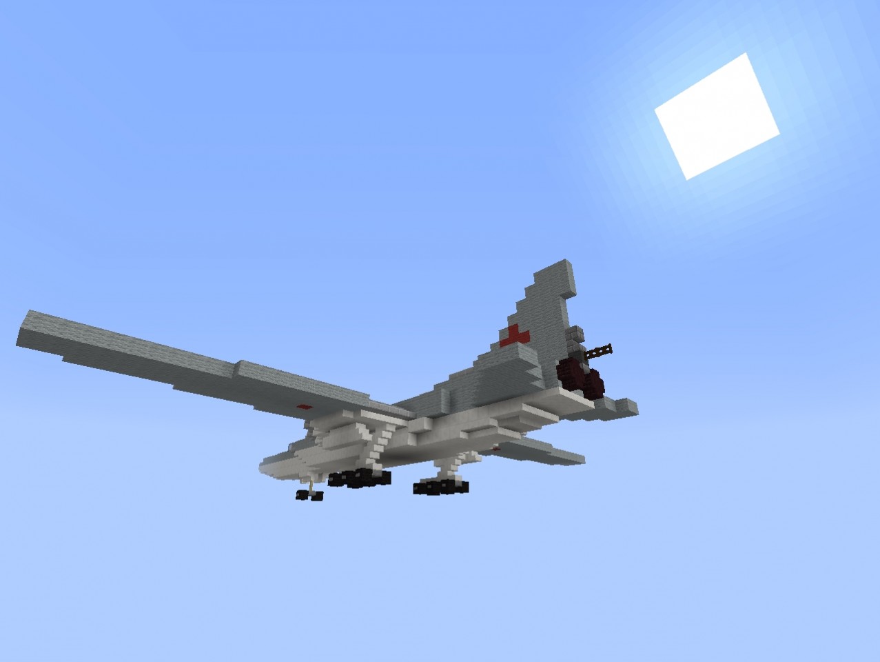 TU-22M Backfire Minecraft Map