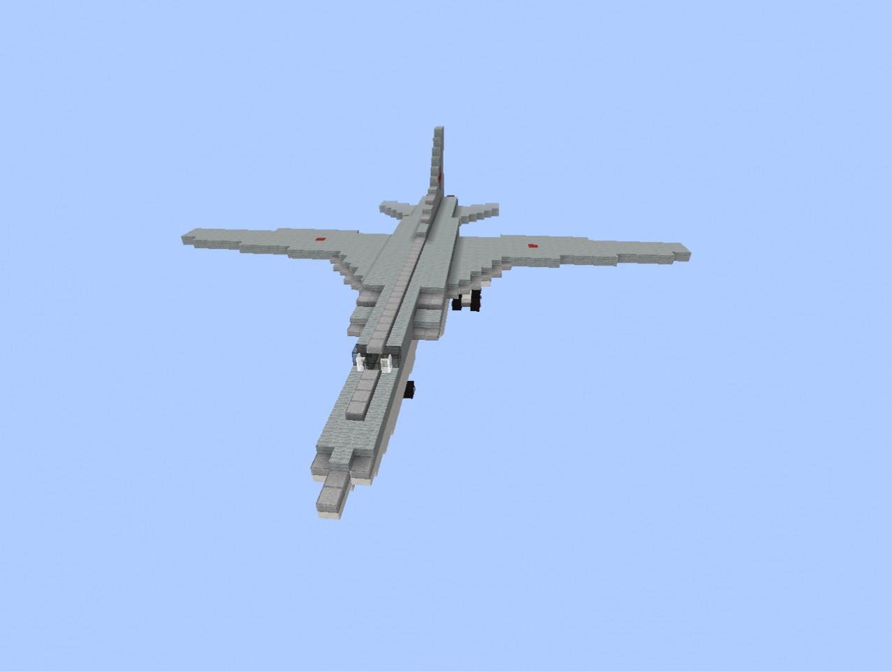 TU-22M Backfire Minecraft Map