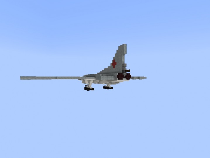 TU-22M Backfire Minecraft Map