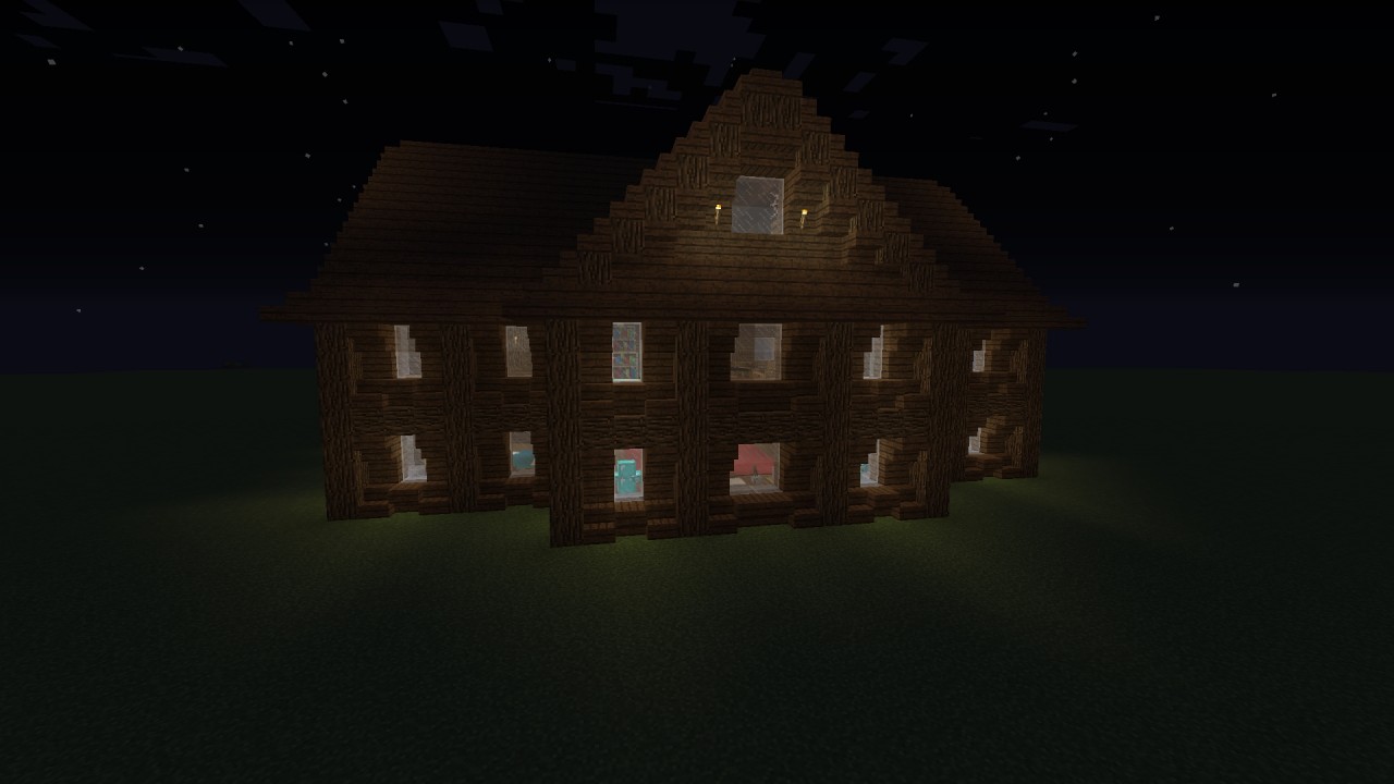 Old fashen Log Cabin Minecraft Map