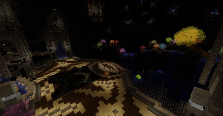 The Enchanted Cave Spawn Minecraft Map