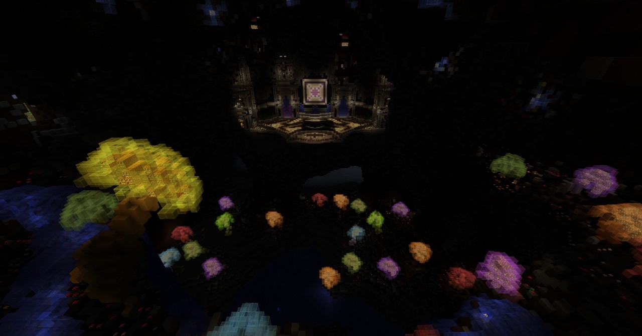 The Enchanted Cave Spawn Minecraft Map
