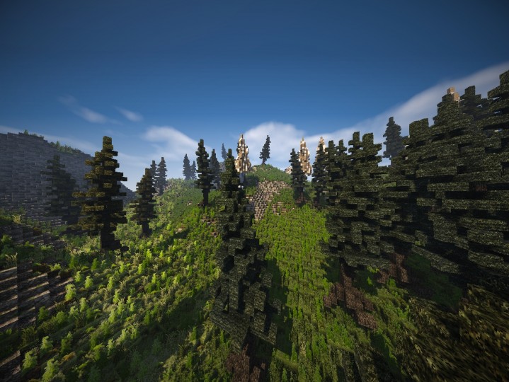 Amunait Highlands Minecraft Map