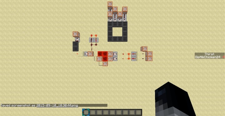 Thirst in Vanilla Minecraft Minecraft Map