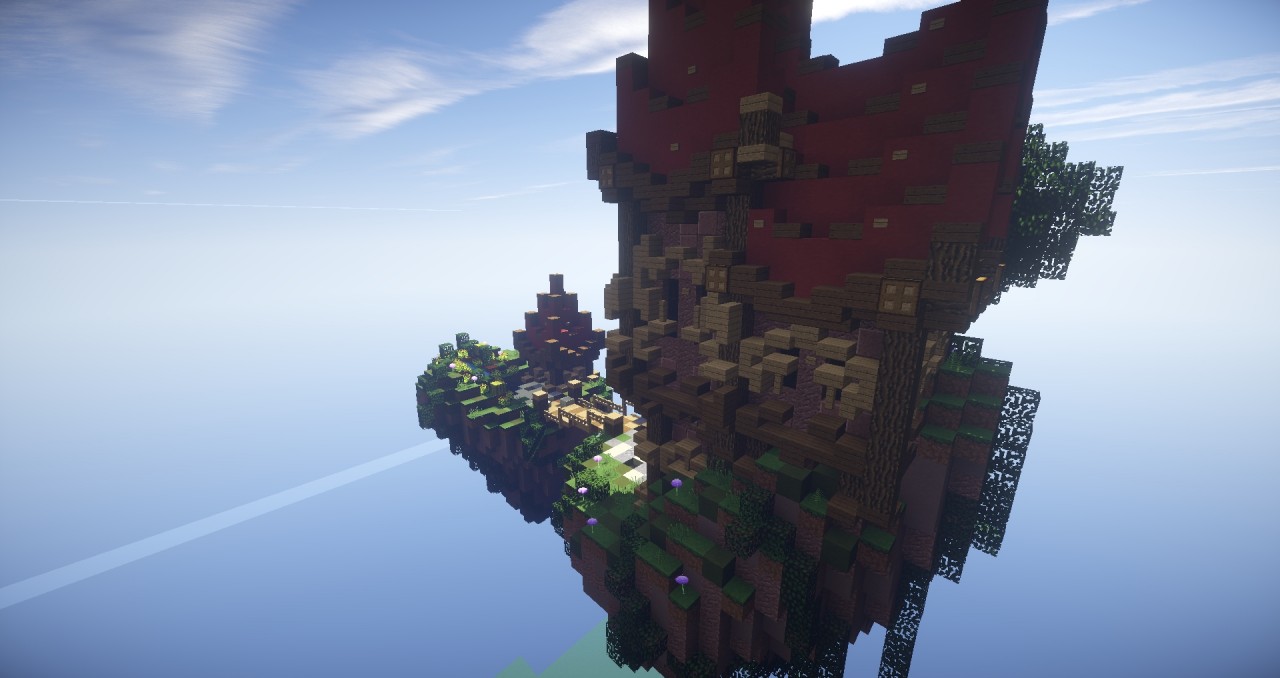 The most original floating island ever Minecraft Map