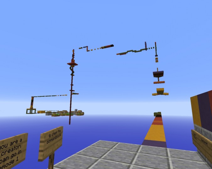 Effect Run Minecraft Map