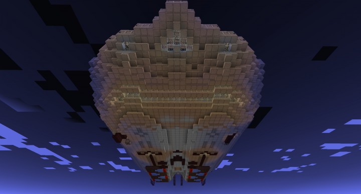 Movecraft Mega Airship: ConvoyCraft Multipurpose vessel Minecraft Map