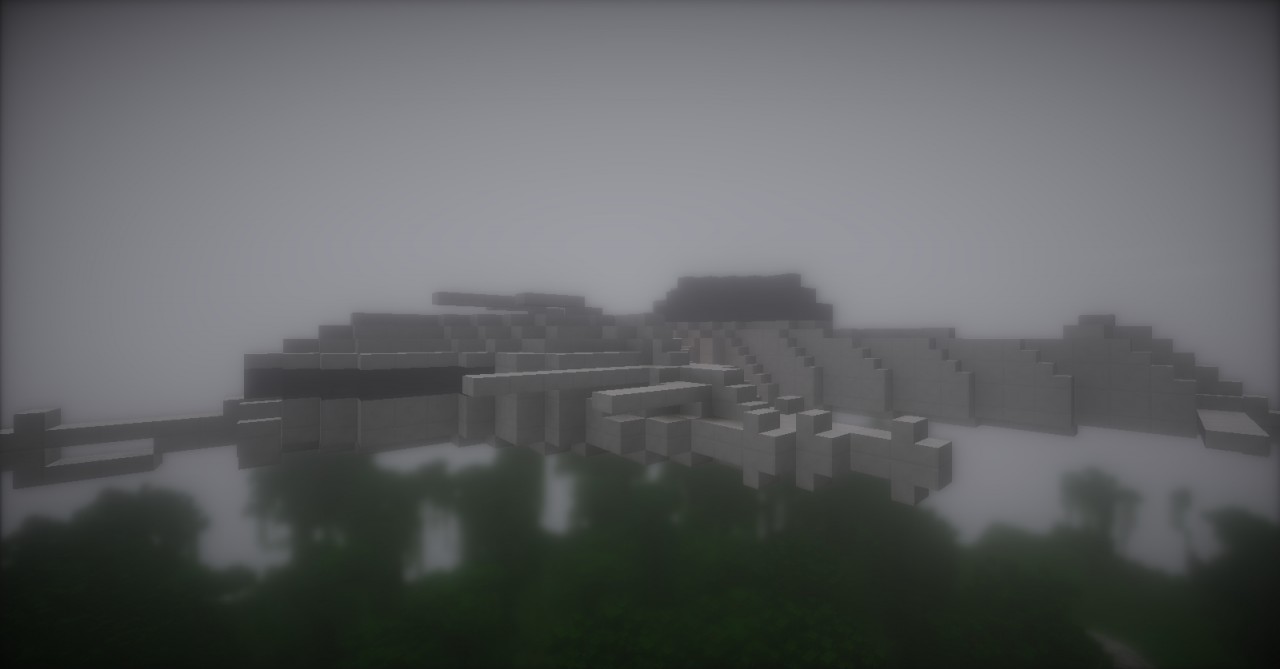 Alien/Futuristic Ship Minecraft Map