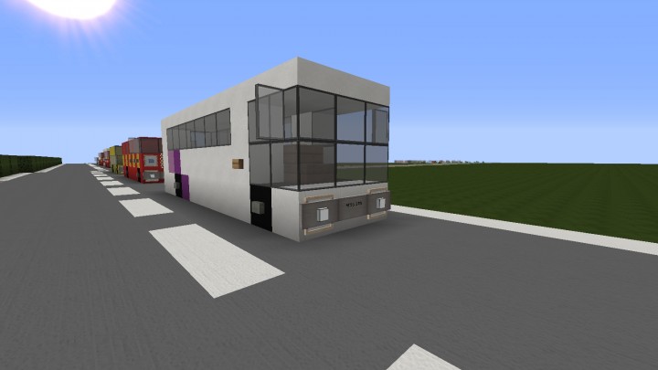British town bus Minecraft Map