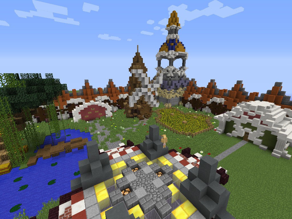 Lobby Example SkyWars server | Head Wars | Minecraft Map