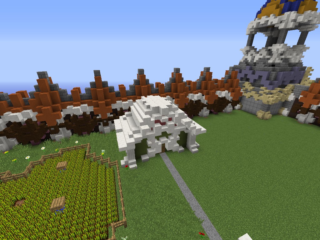 Lobby Example SkyWars server | Head Wars | Minecraft Map