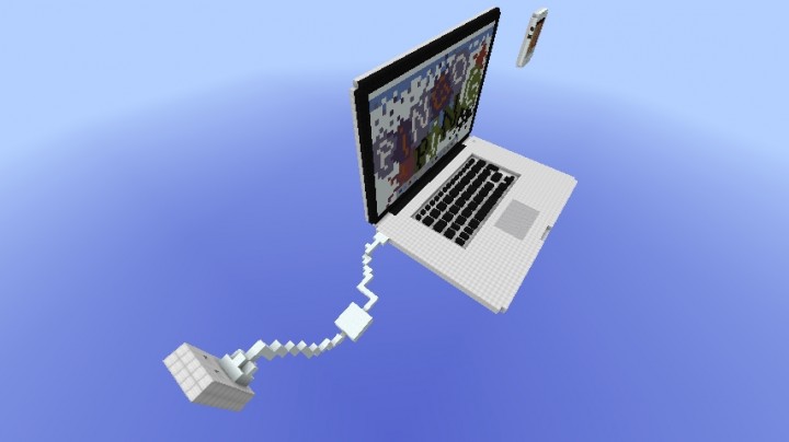 MacBook Pro(Laptop) Minecraft Map