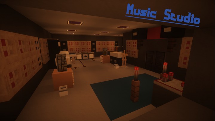 Music Studio Minecraft Map