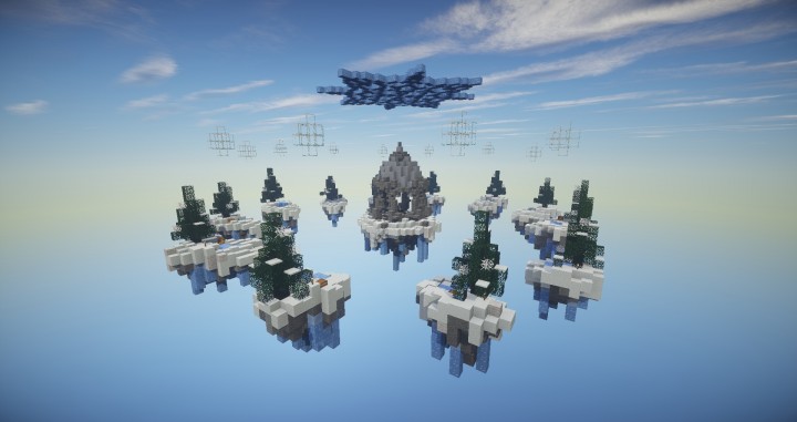 5 SkyWars Maps Minecraft Map