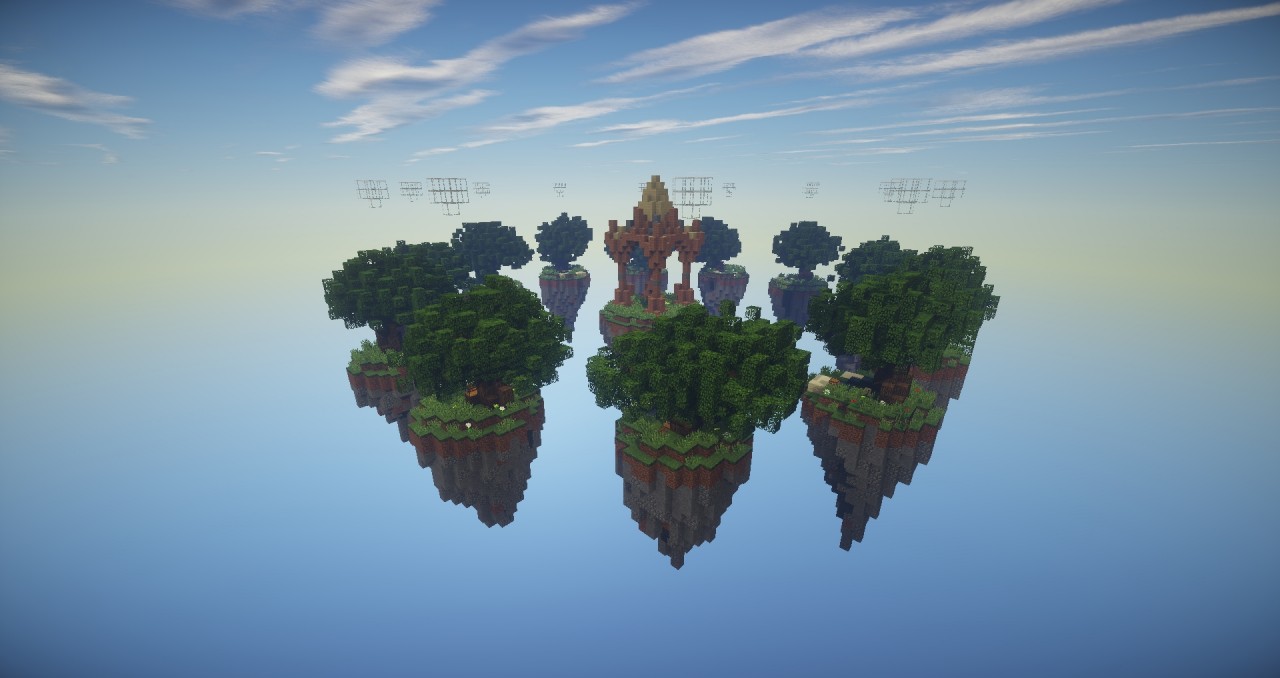 5 SkyWars Maps Minecraft Map