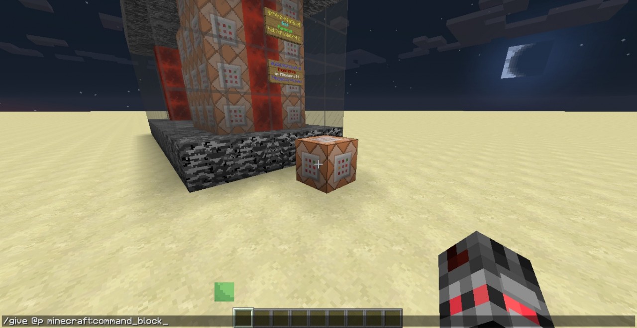 Only One Command: Workout Minecraft Map