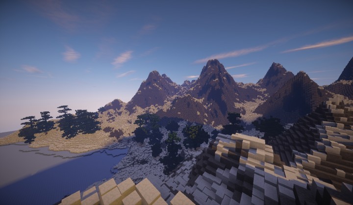 Angel Peaks Minecraft Map