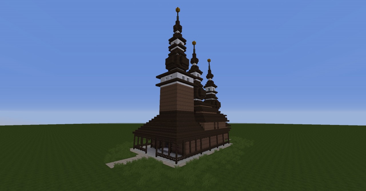 Wooden Church Minecraft Map
