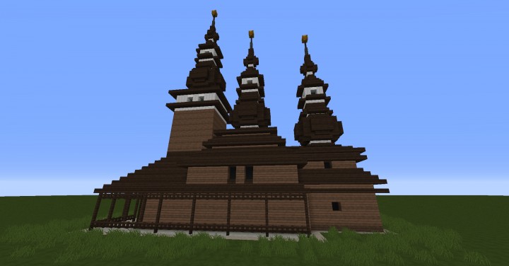 Wooden Church Minecraft Map