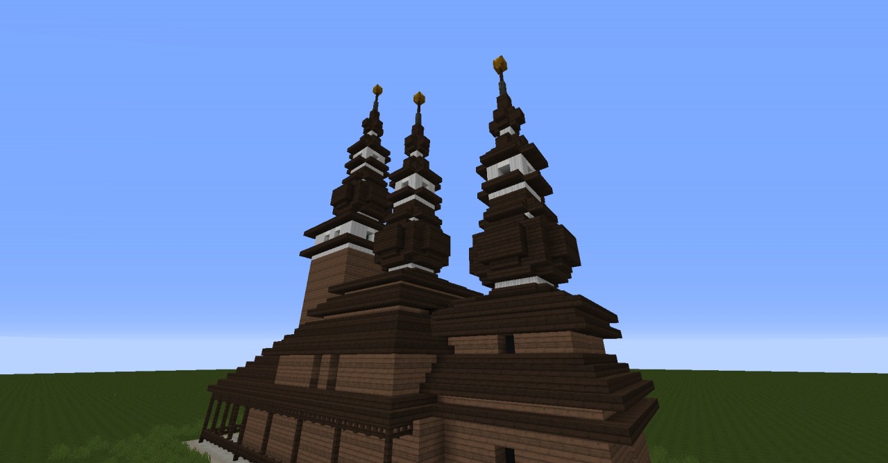 Wooden Church Minecraft Map