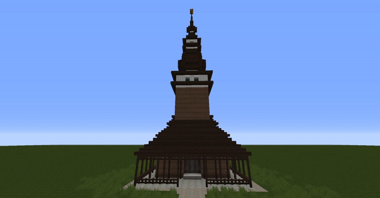 Wooden Church Minecraft Map