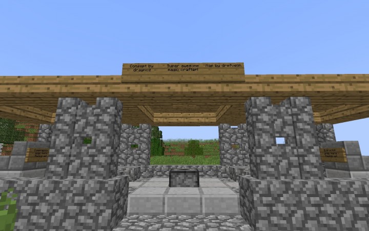 Custom Crafting Survival Minecraft Map