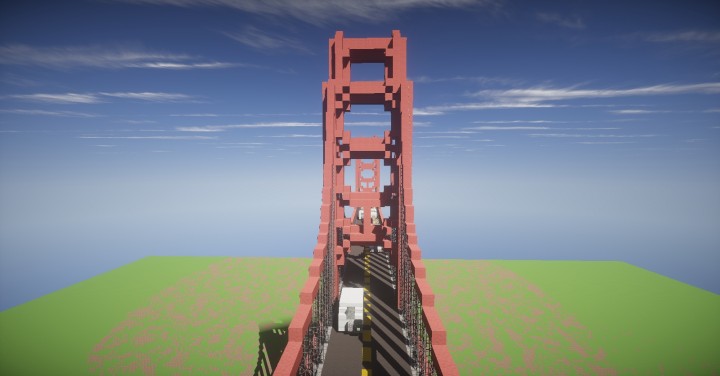 Golden Gate Bridge Minecraft Map