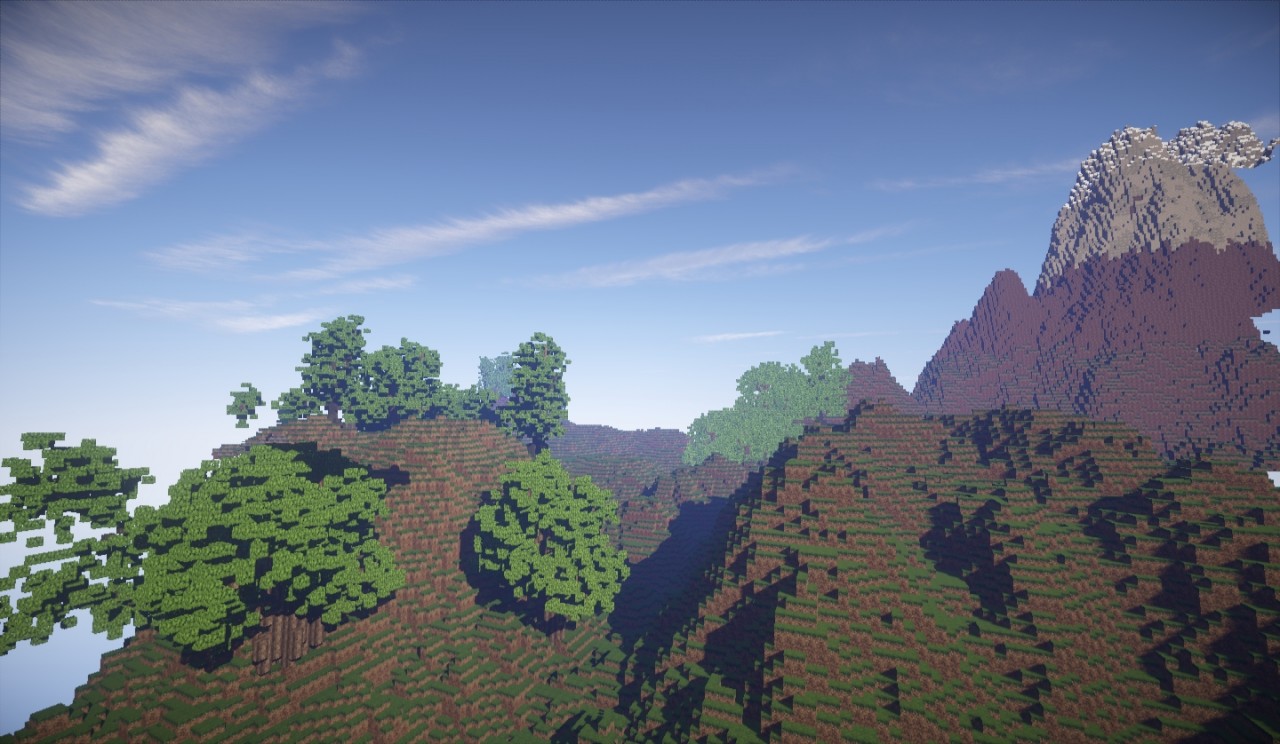 Epic Terrain - Forest Island Minecraft Map