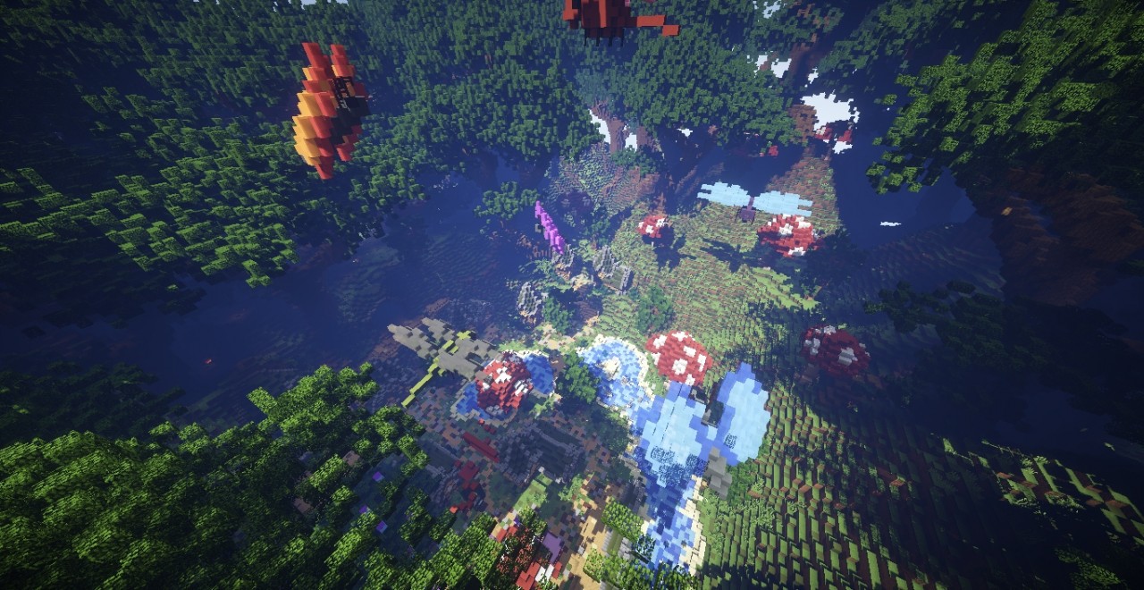 Fantasy Hub Minecraft Map