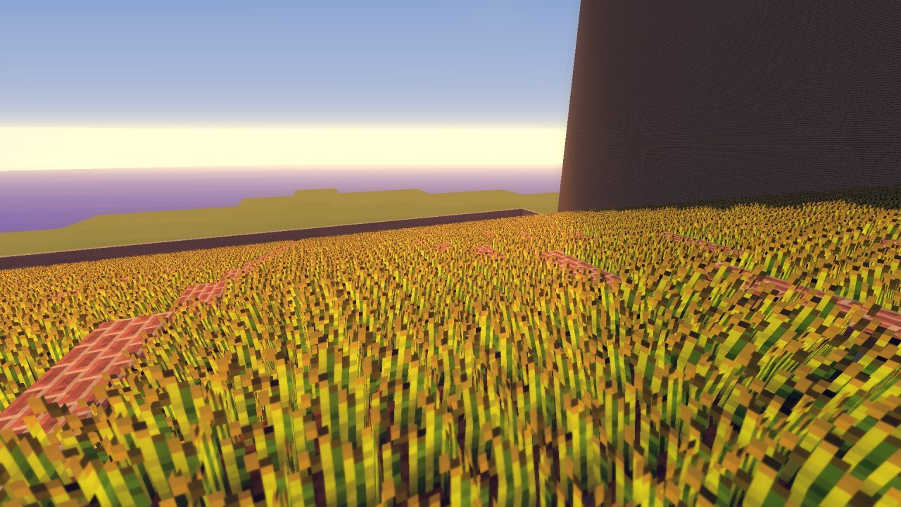 Big wheat Farm Minecraft Map