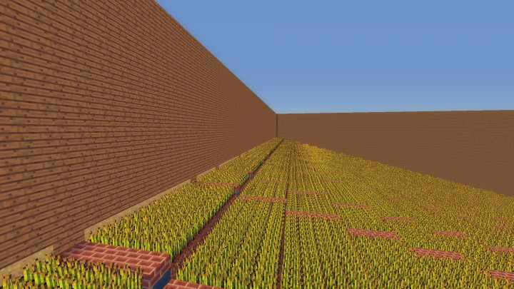 Big wheat Farm Minecraft Map