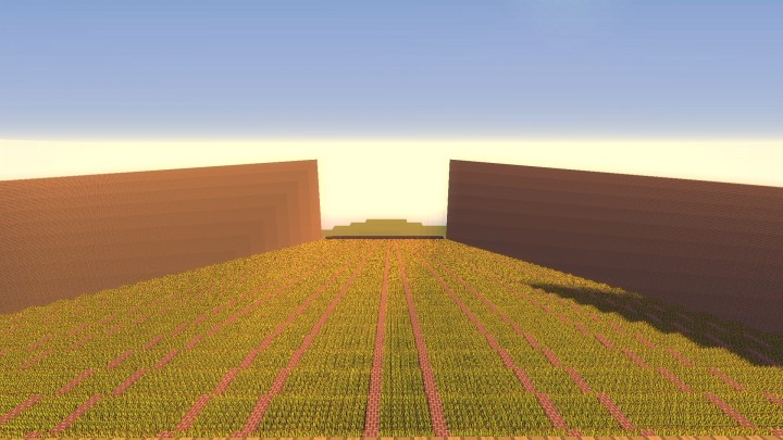 Big wheat Farm Minecraft Map