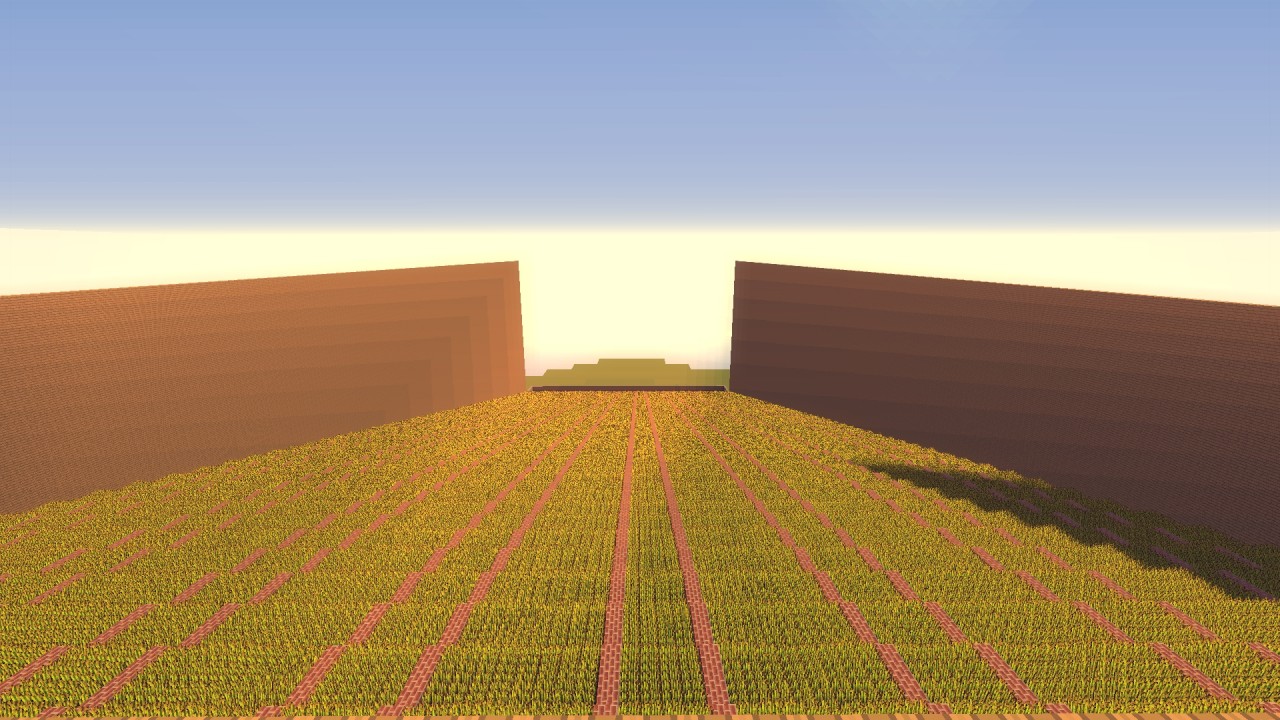 Big wheat Farm Minecraft Map