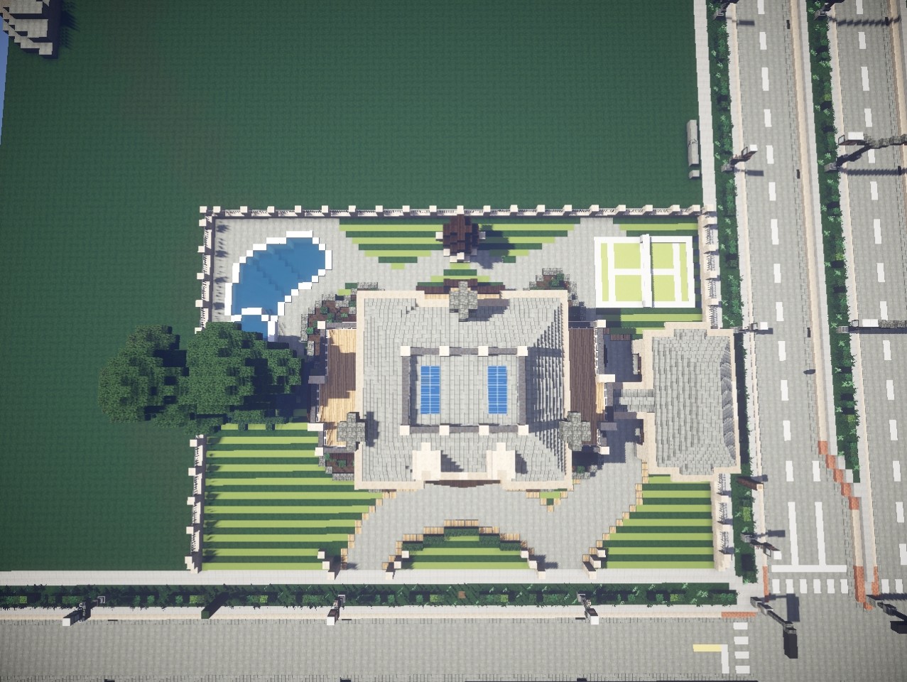 Georgian Home Minecraft Map