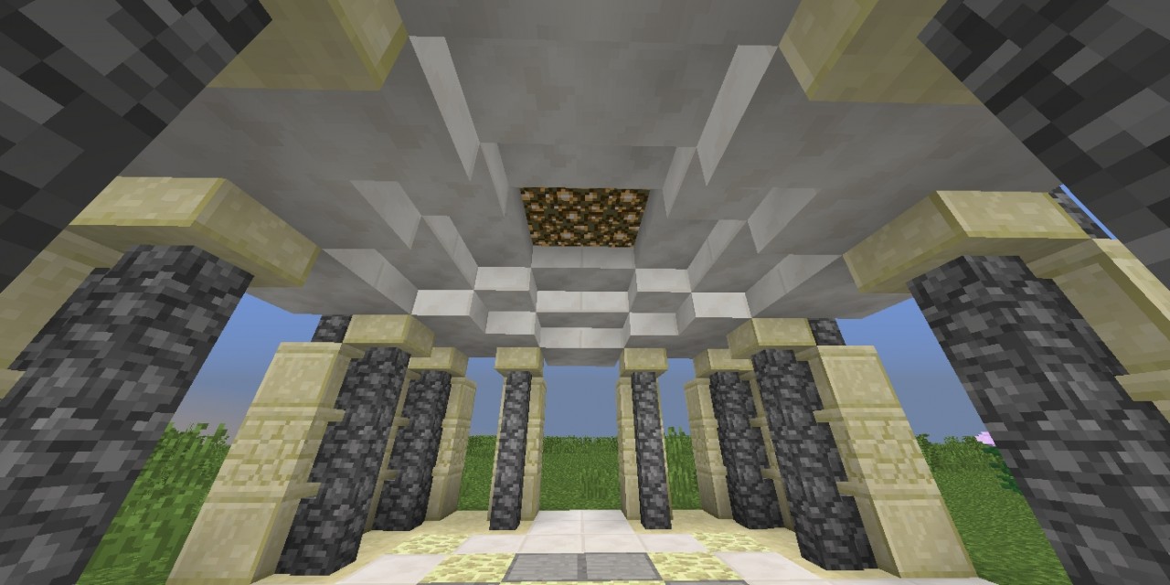 Small server spawn Minecraft Map