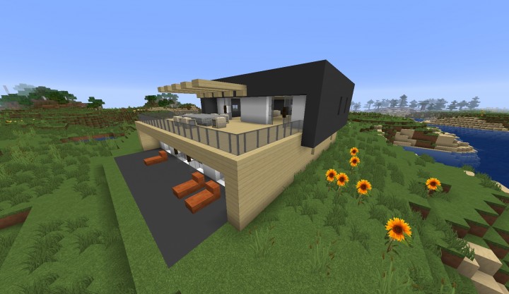 #6 house modern [subscribe: princeafka] Minecraft Map