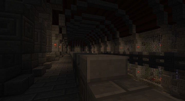 Medieval prison Minecraft Map