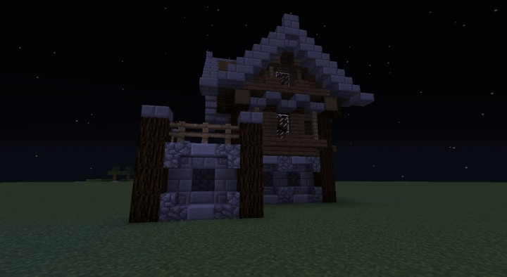 Medieval house for survival Minecraft Map