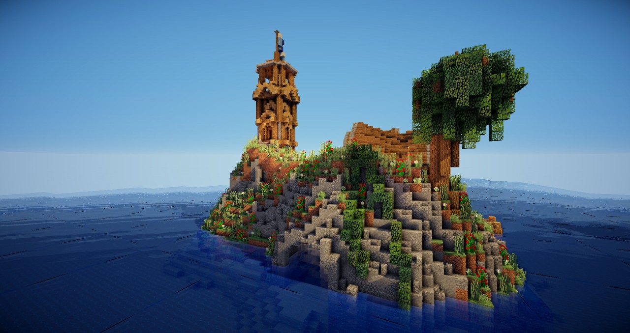 Little Village on an island 'Isle of Sailchester' [Cephyr Application] Minecraft Map